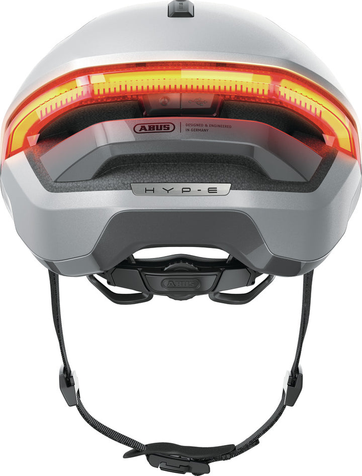 Abus HYP-E smarter Fahrradhelm. Integriertes Licht